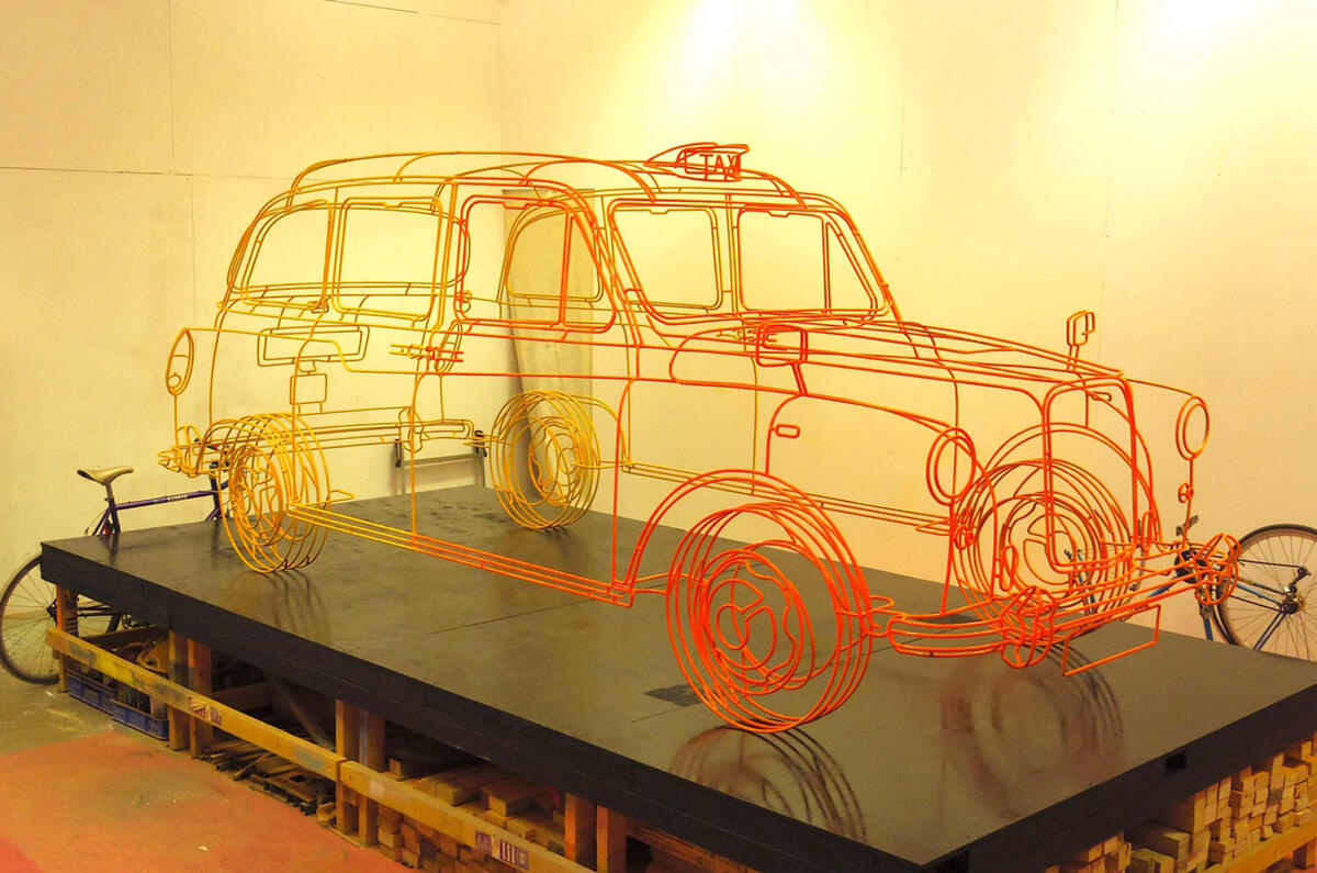 Benedict Radcliffe's wireframe sculptures - how they're made | Autocar