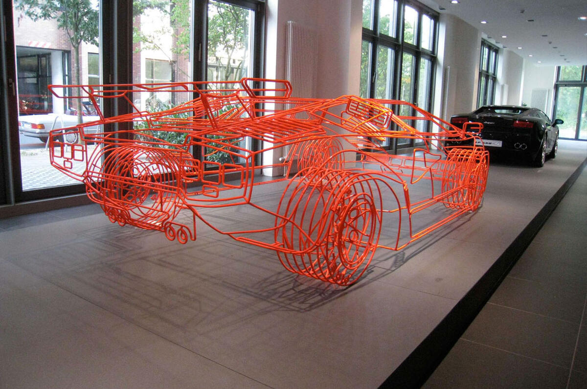 Benedict Radcliffe's wireframe sculptures - how they're made | Autocar