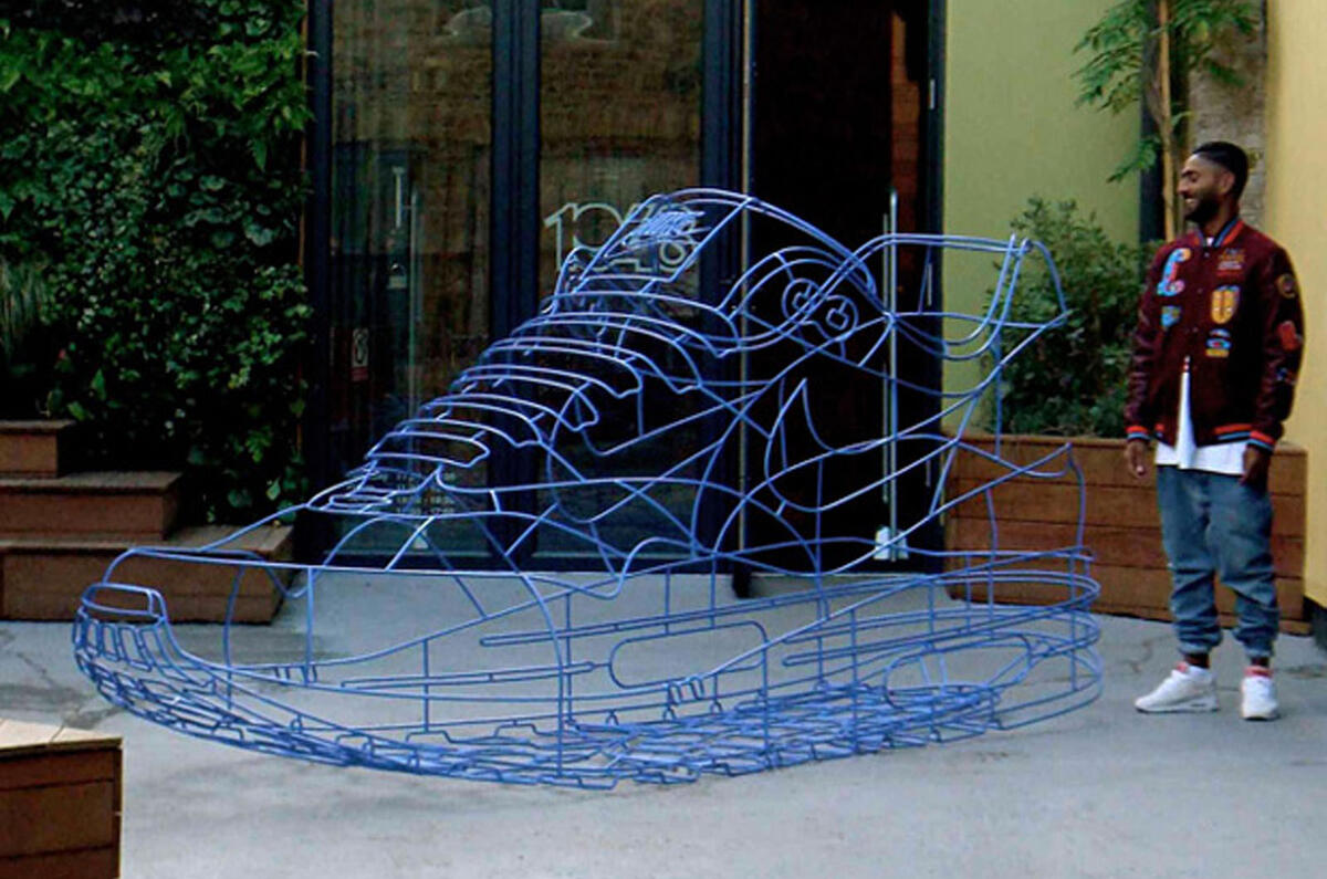 Benedict Radcliffe's wireframe sculptures - how they're made | Autocar