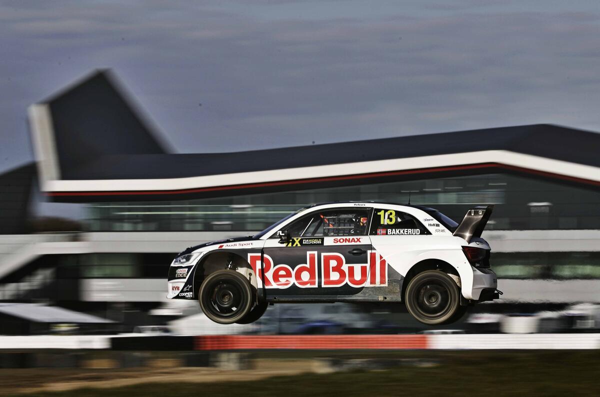 Lessons in gravel and jumping with Audi’s rallycross stars at ...