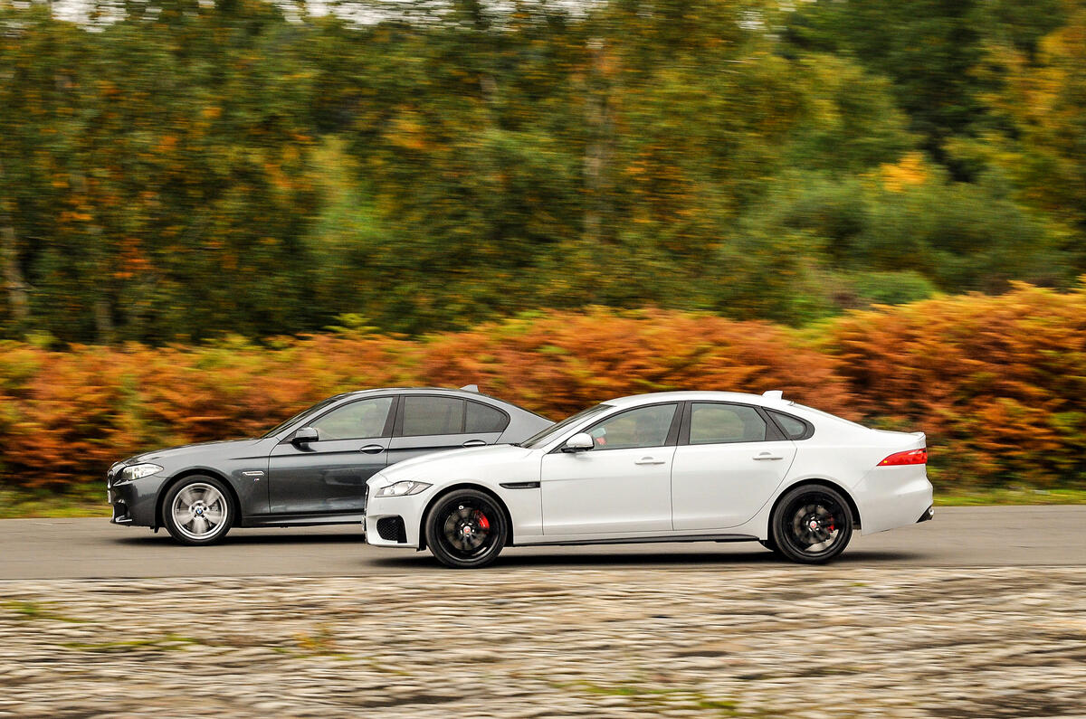 Jaguar XF versus BMW 5 Series - comparison | Autocar