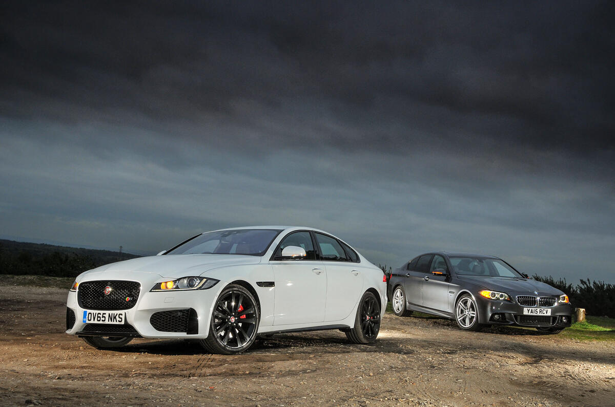 Jaguar XF versus BMW 5 Series - comparison | Autocar