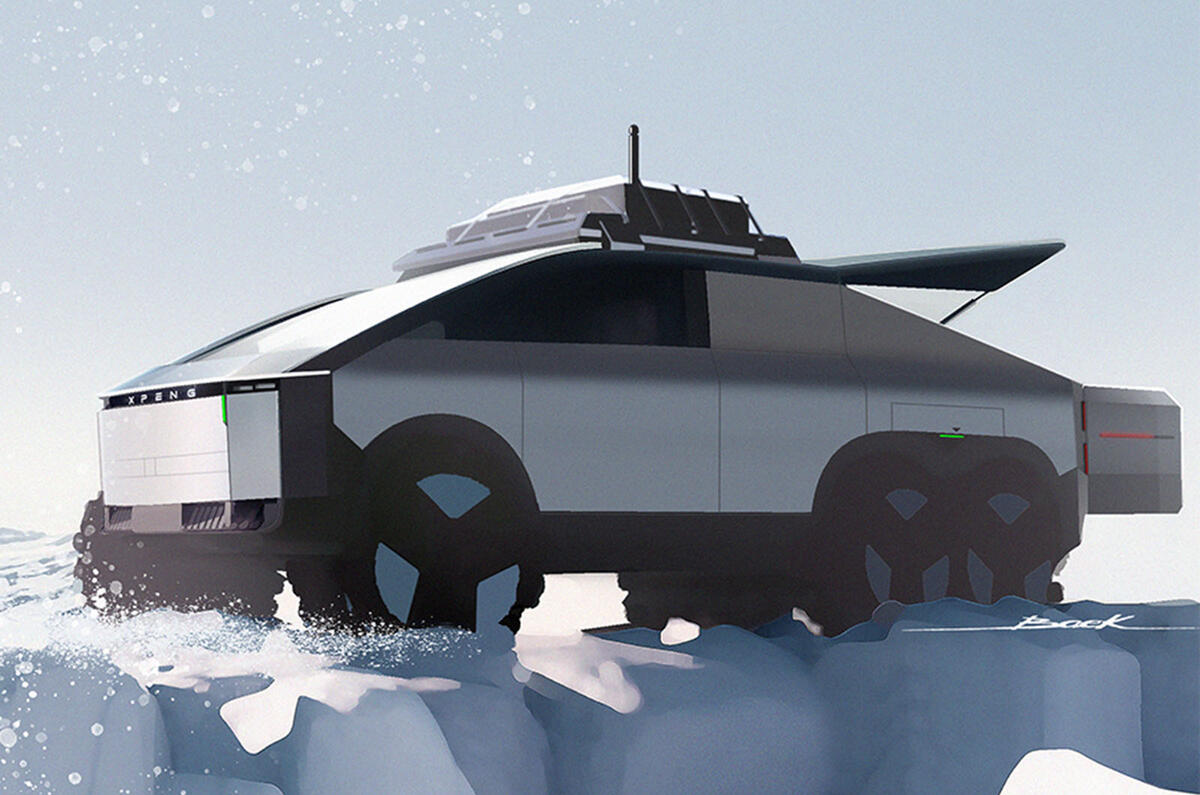 Xpeng AeroHT launches six-wheeled truck with flying module | Autocar