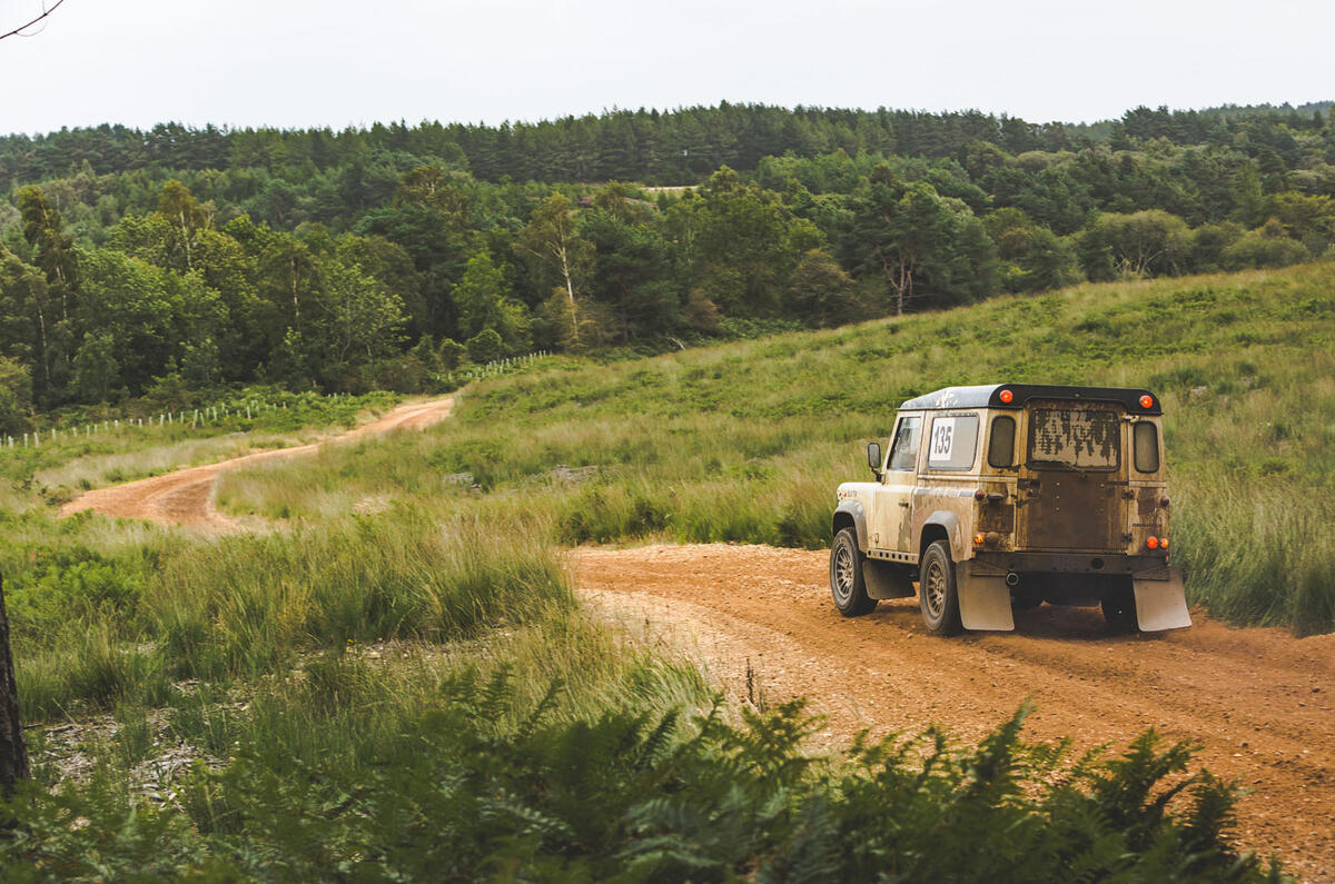 Dirt in our eyes: Cross-country rallying in a Bowler Defender Challenge ...