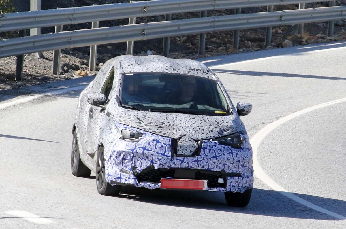 New Renault Zoe EV styling leaked ahead of official reveal | Autocar