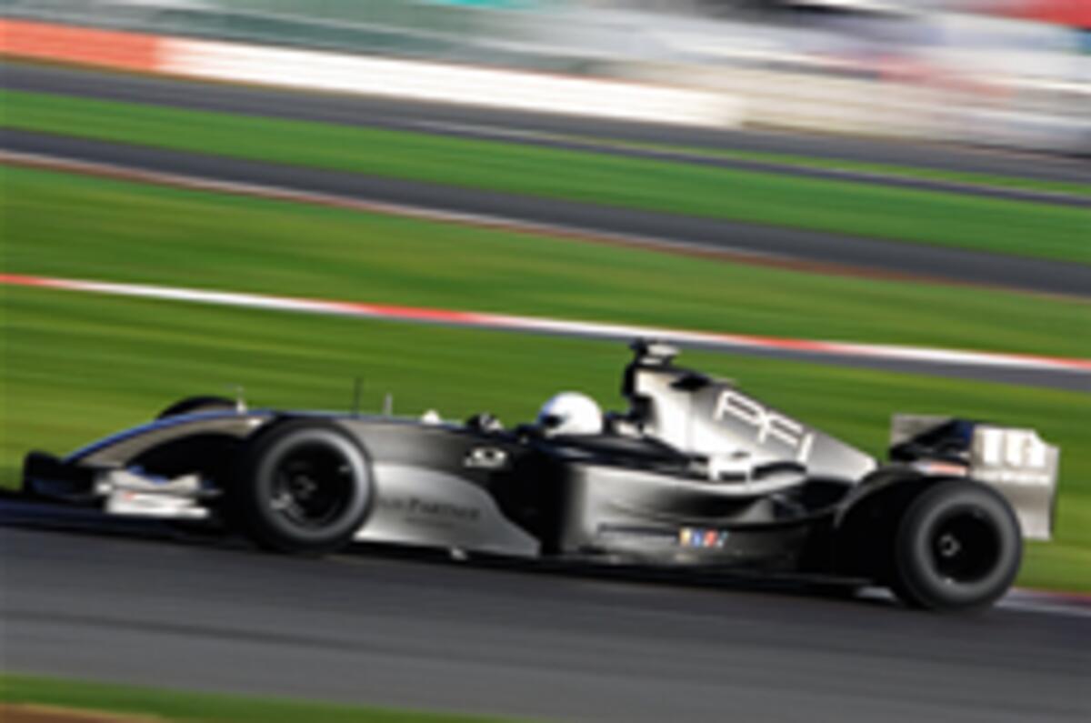 On video: Harris’ first spin in F1 | Autocar