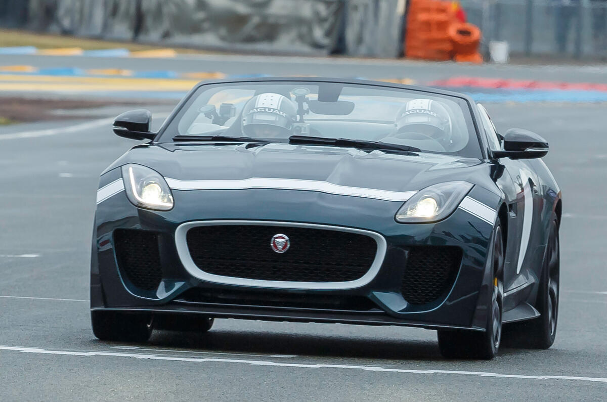 Jaguar F-type Project 7 - first ride review