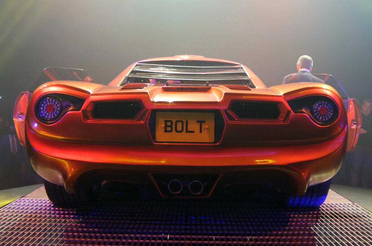 New Keating 'The Bolt' supercar guns for 340mph | Autocar