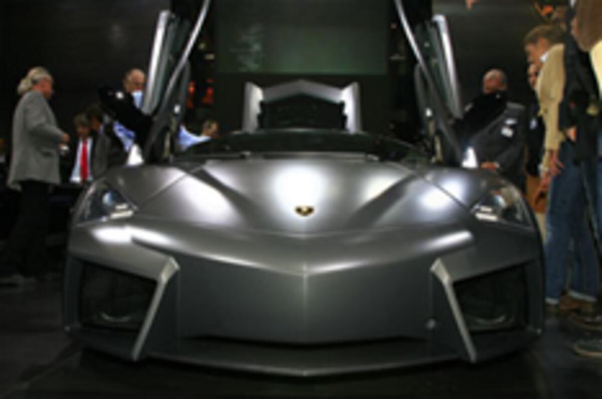 Frankfurt show: Lambo's jet fighter | Autocar