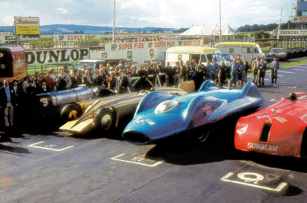 The history of speed record breakers: picture special | Autocar