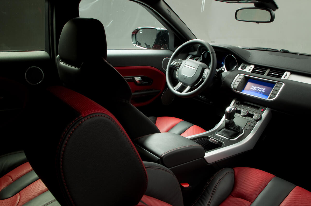 Range Rover Evoque: interior details | Autocar