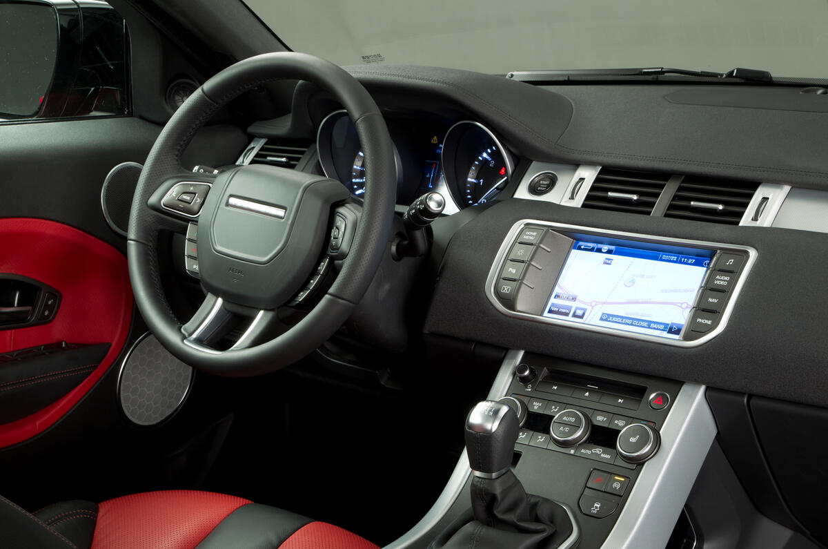 Range Rover Evoque: interior details | Autocar