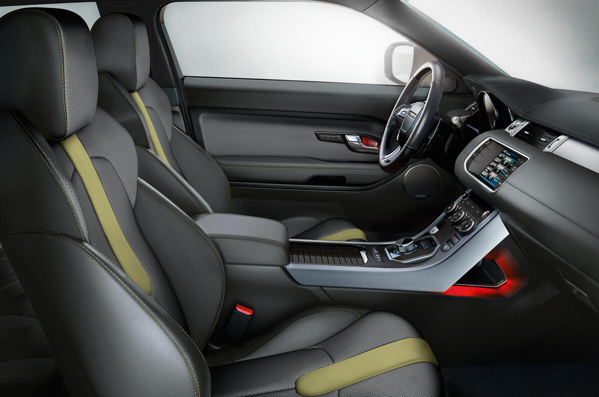 Range Rover Evoque: interior details | Autocar