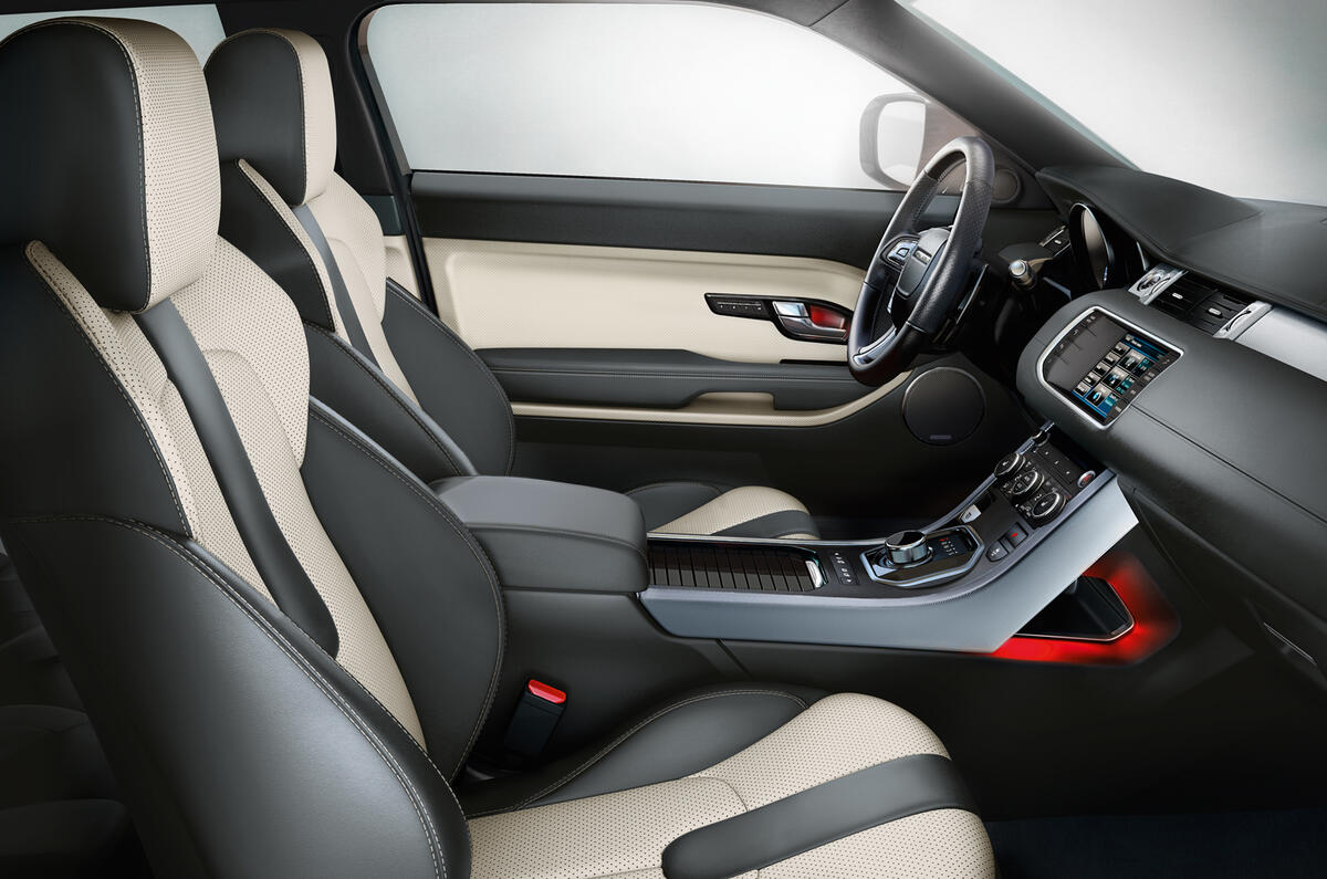 Range Rover Evoque: interior details | Autocar