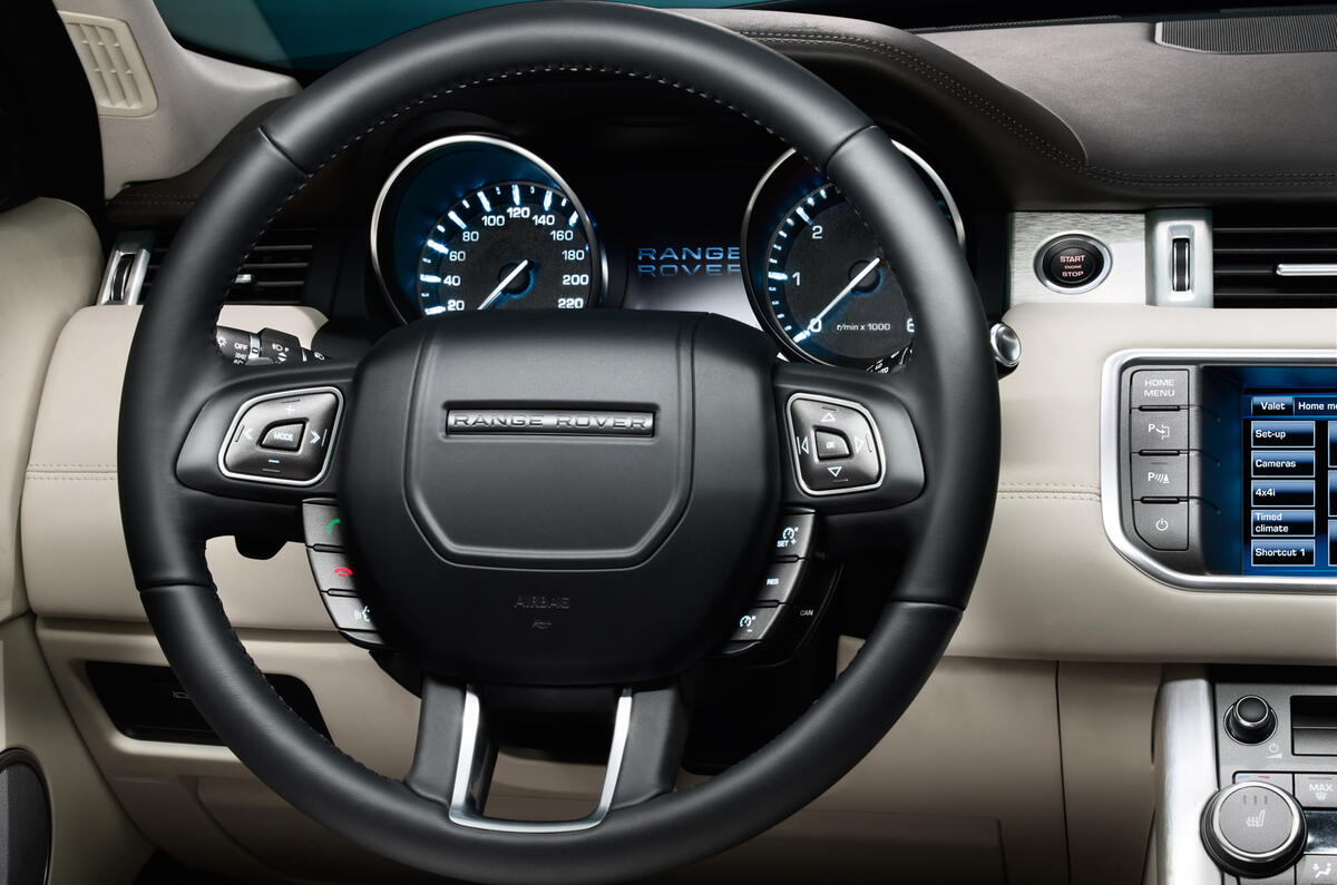 Range Rover Evoque: interior details | Autocar