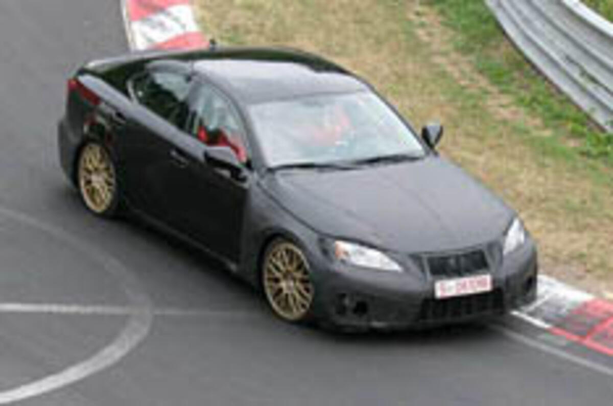 Lexus's M3 rival spied | Autocar