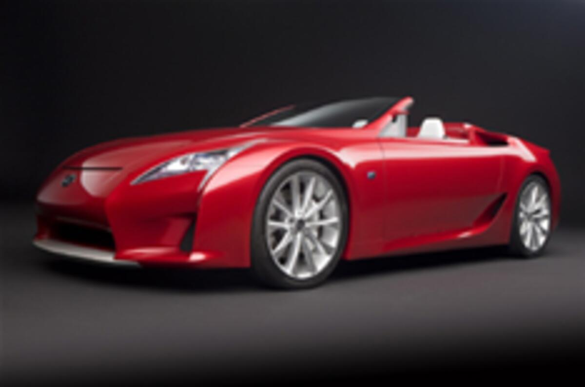 Lexus' drop-top supercar: LF-A roadster | Autocar
