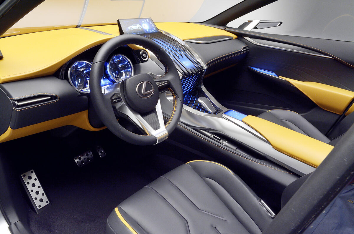 Frankfurt motor show 2013: Lexus LF-NX concept | Autocar