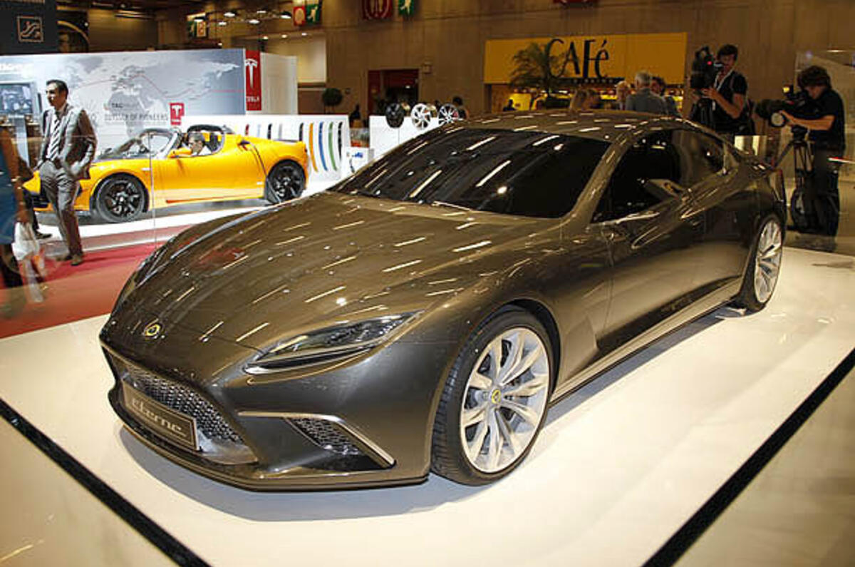 Paris motor show 2010: Lotus Eterne super-saloon | Autocar