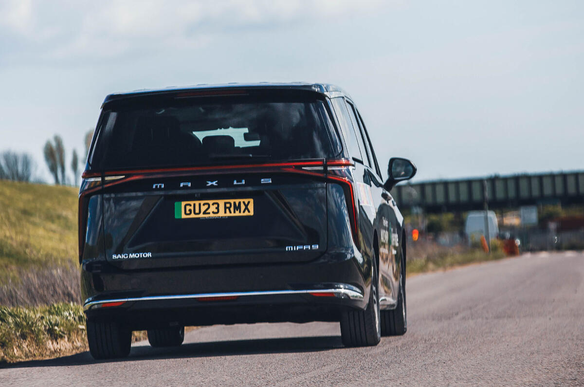 Maxus Mifa 9 Review 2025, Price & Specs | Autocar