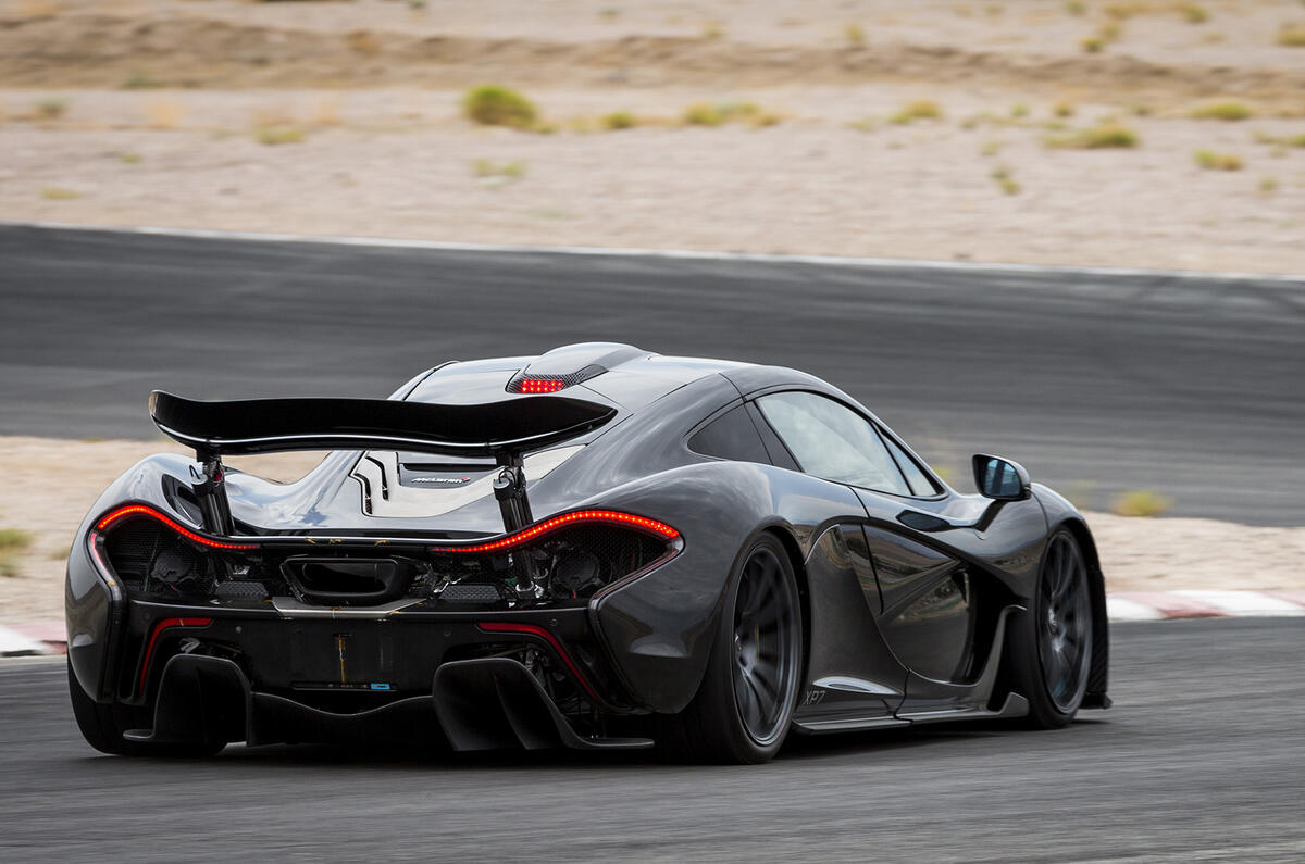 McLaren P1 exclusive track ride | Autocar