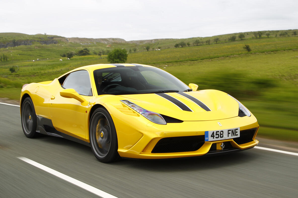 Supercar shootout – Ferrari 458 Speciale versus McLaren 650S | Autocar