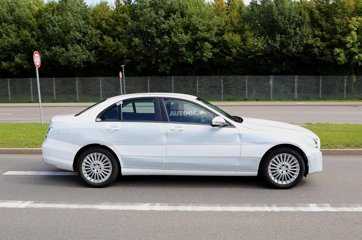 New Mercedes C-class saloon and estate - first pictures | Autocar