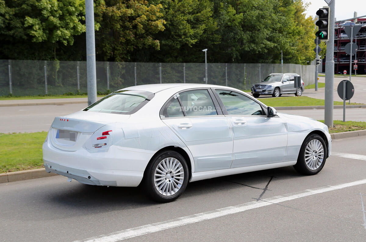 New Mercedes C-class saloon and estate - first pictures | Autocar