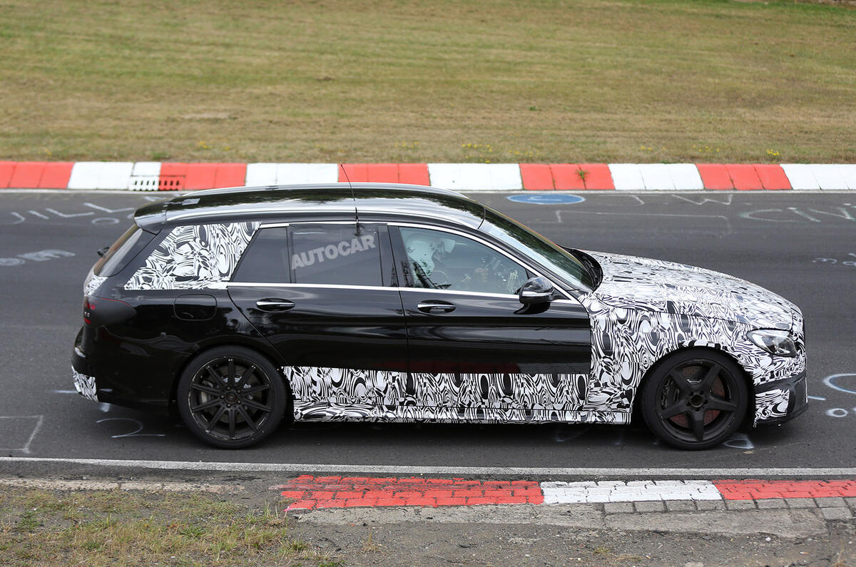 Mercedes ramps up C63 AMG estate development ahead of Paris reveal ...