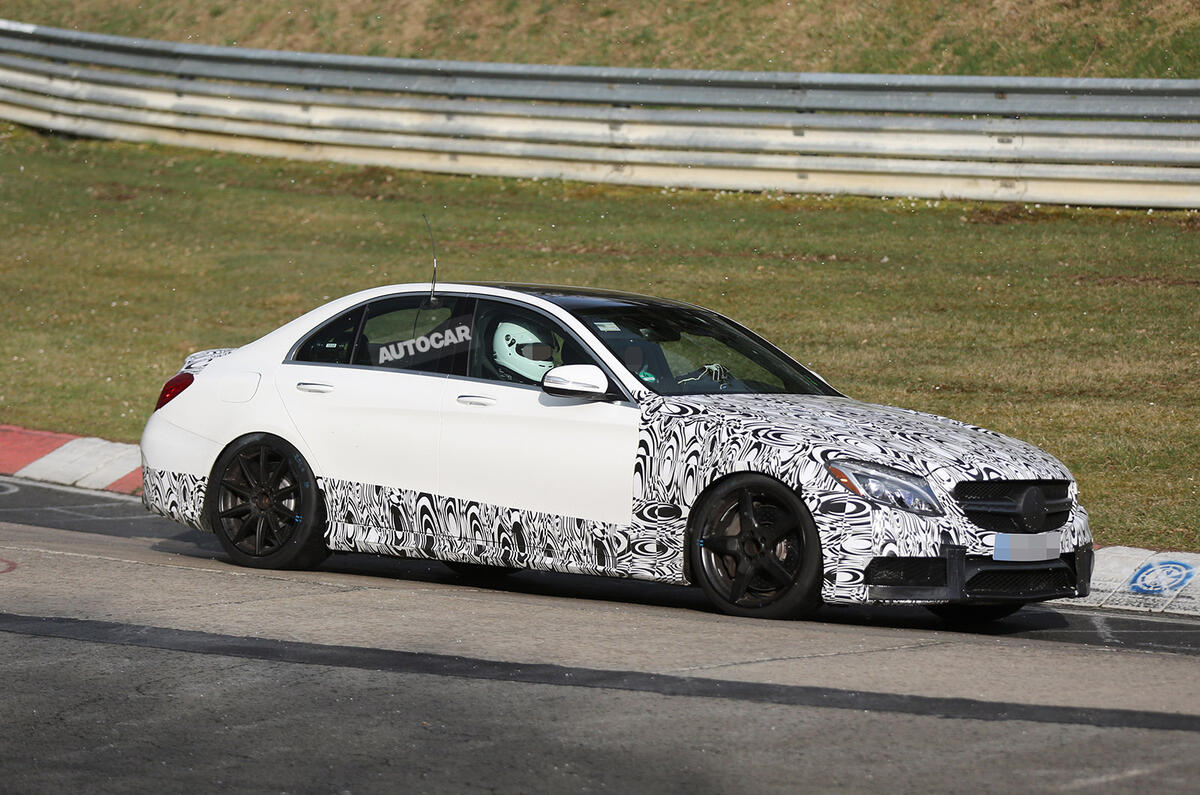 Mercedes C63 AMG saloon nears 2015 launch - latest pictures | Autocar