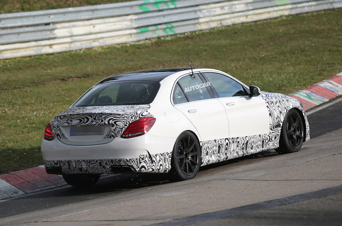 Mercedes C63 AMG saloon nears 2015 launch - latest pictures | Autocar