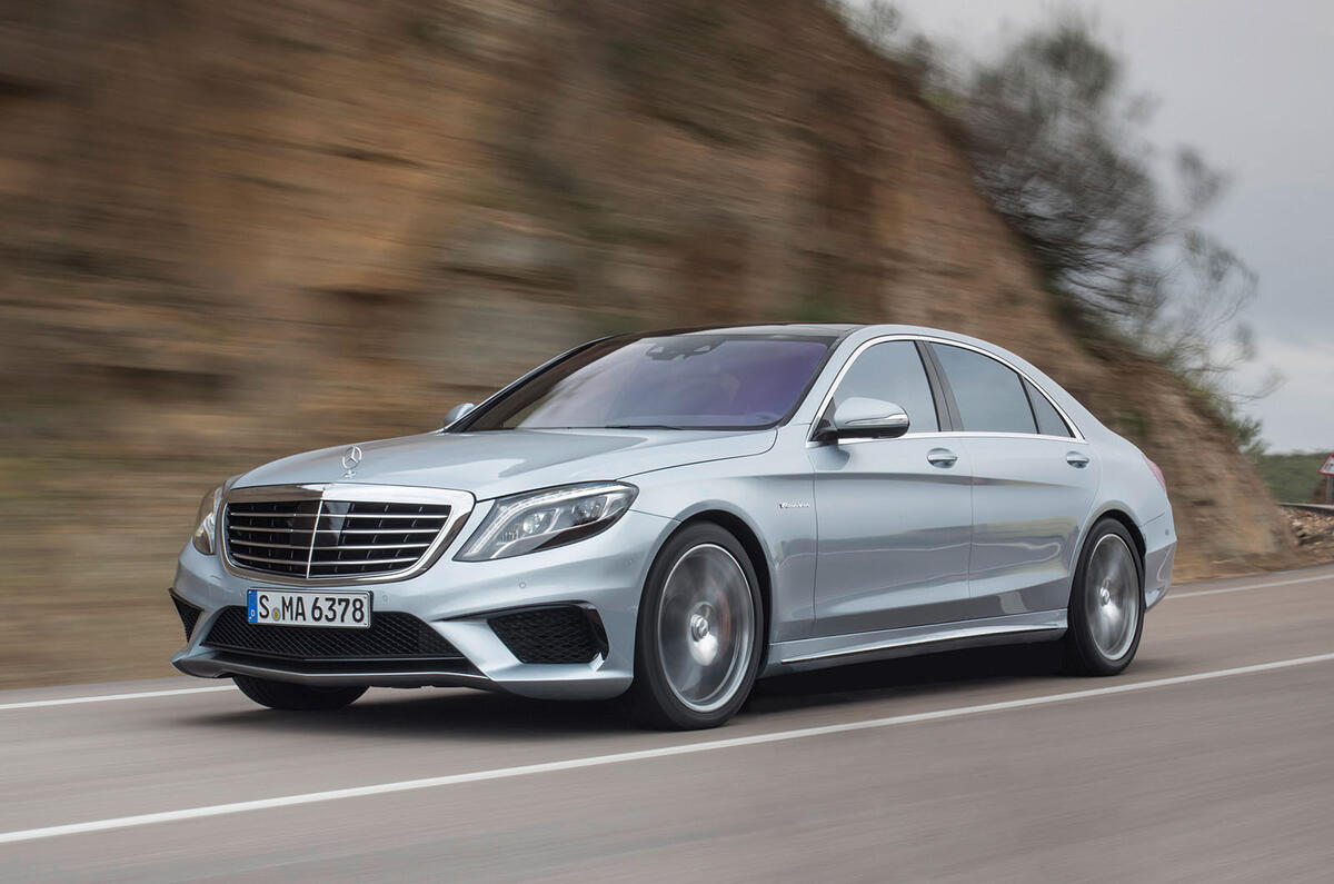 Mercedes S63 AMG V8 saloon revealed