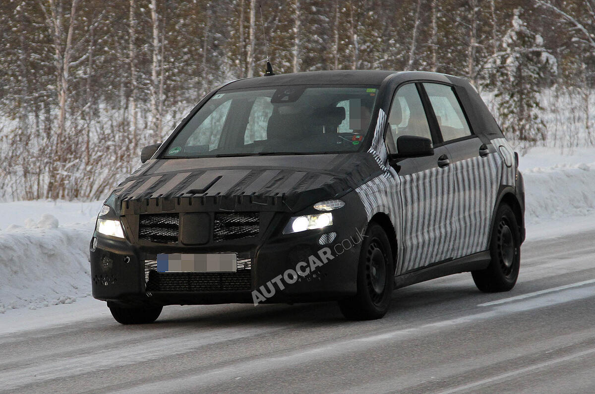 Next Merc B-class - new pics | Autocar