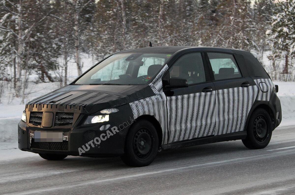 Next Merc B-class - new pics | Autocar