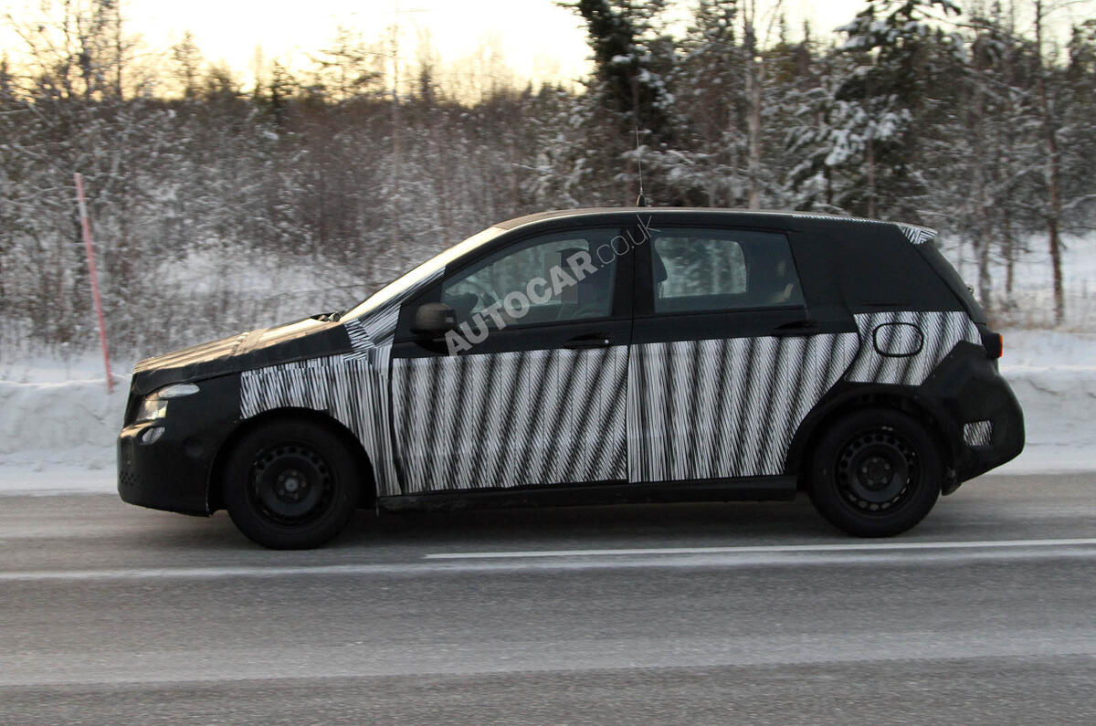 Next Merc B-class - new pics | Autocar