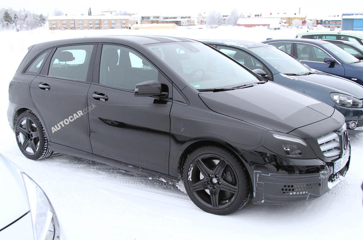 Spy pics: Merc B-class 'mule' | Autocar