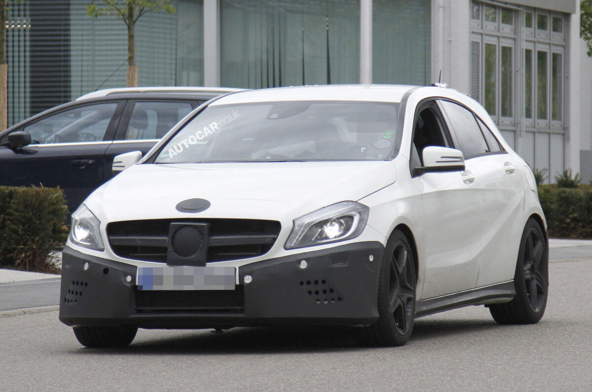 Mercedes A25 AMG: new spy pics | Autocar