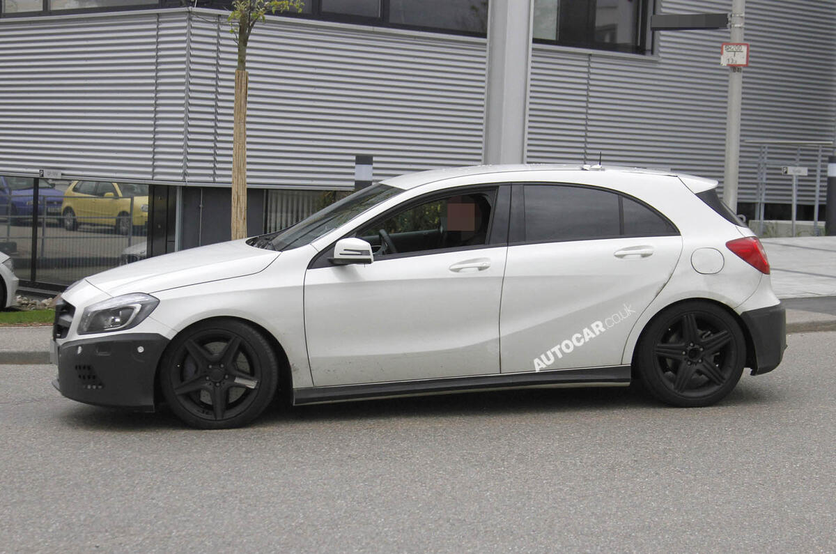 Mercedes A25 AMG: new spy pics | Autocar