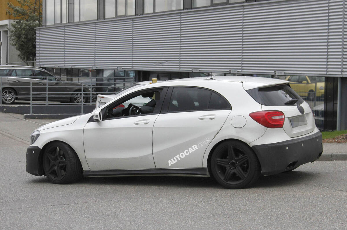 Mercedes A25 AMG: new spy pics | Autocar