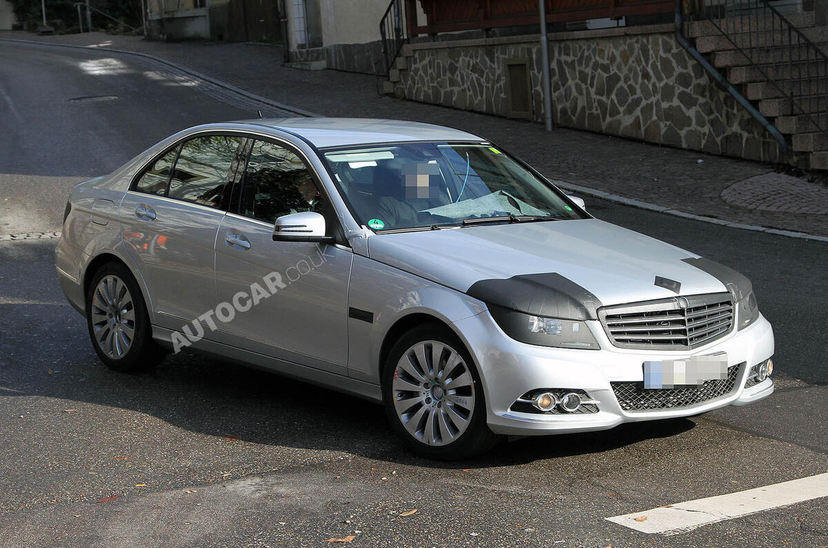 Merc C-class facelift - new pics | Autocar