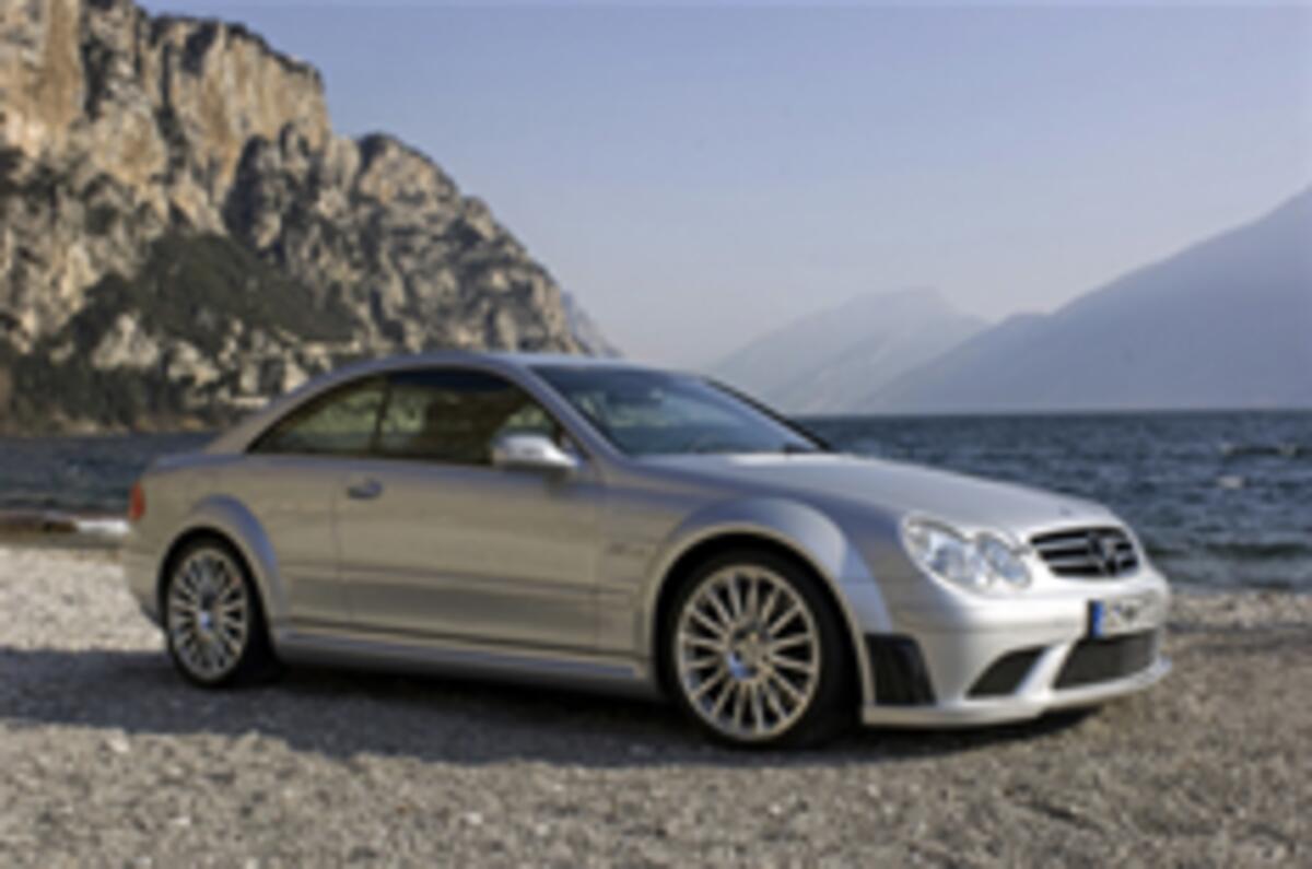 Merc CLK gets AMG's 'Black' treatment | Autocar