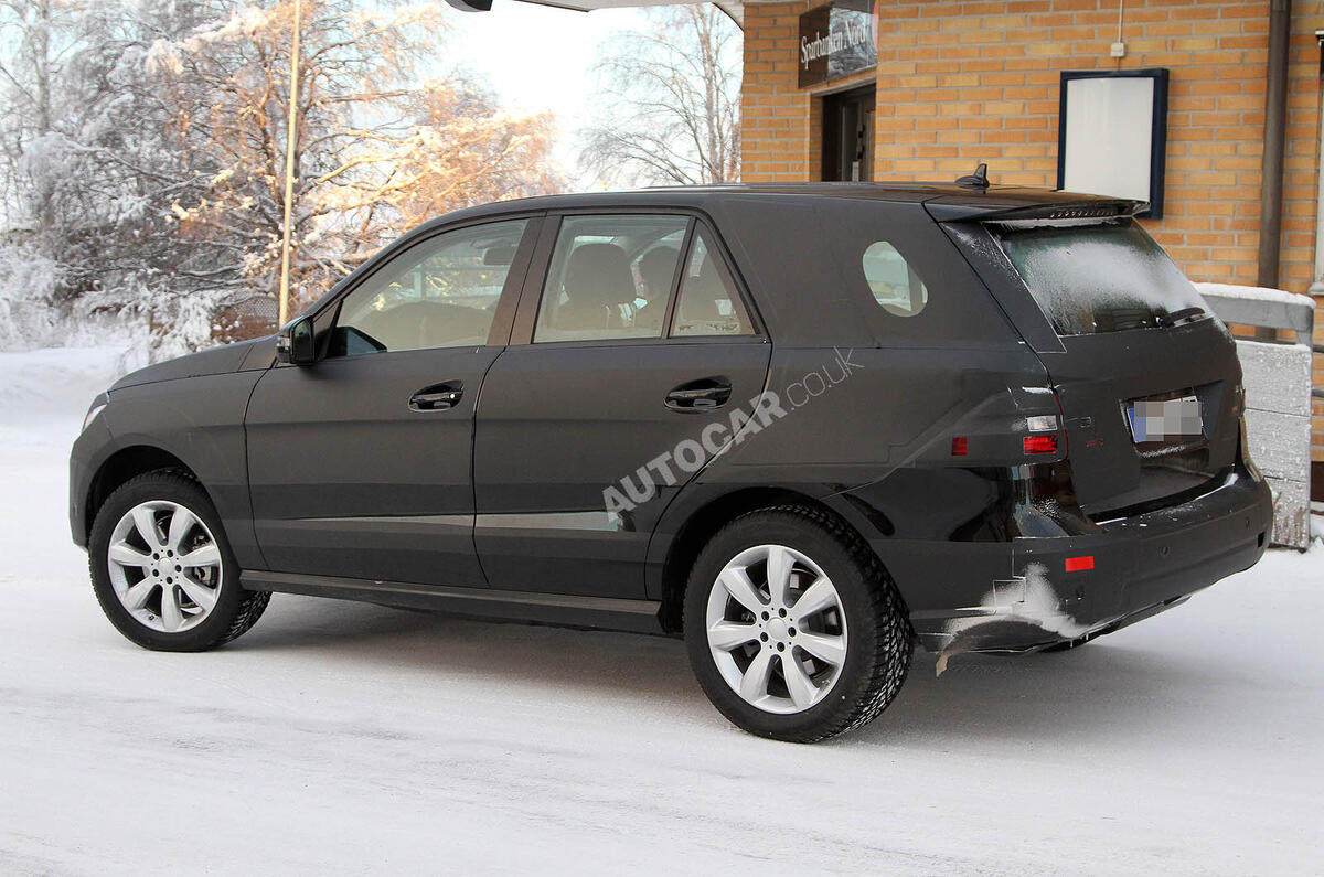 Next Mercedes ML - new pics | Autocar