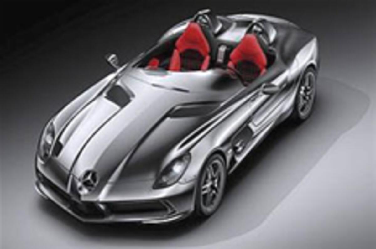 Merc SLR speedster revealed | Autocar