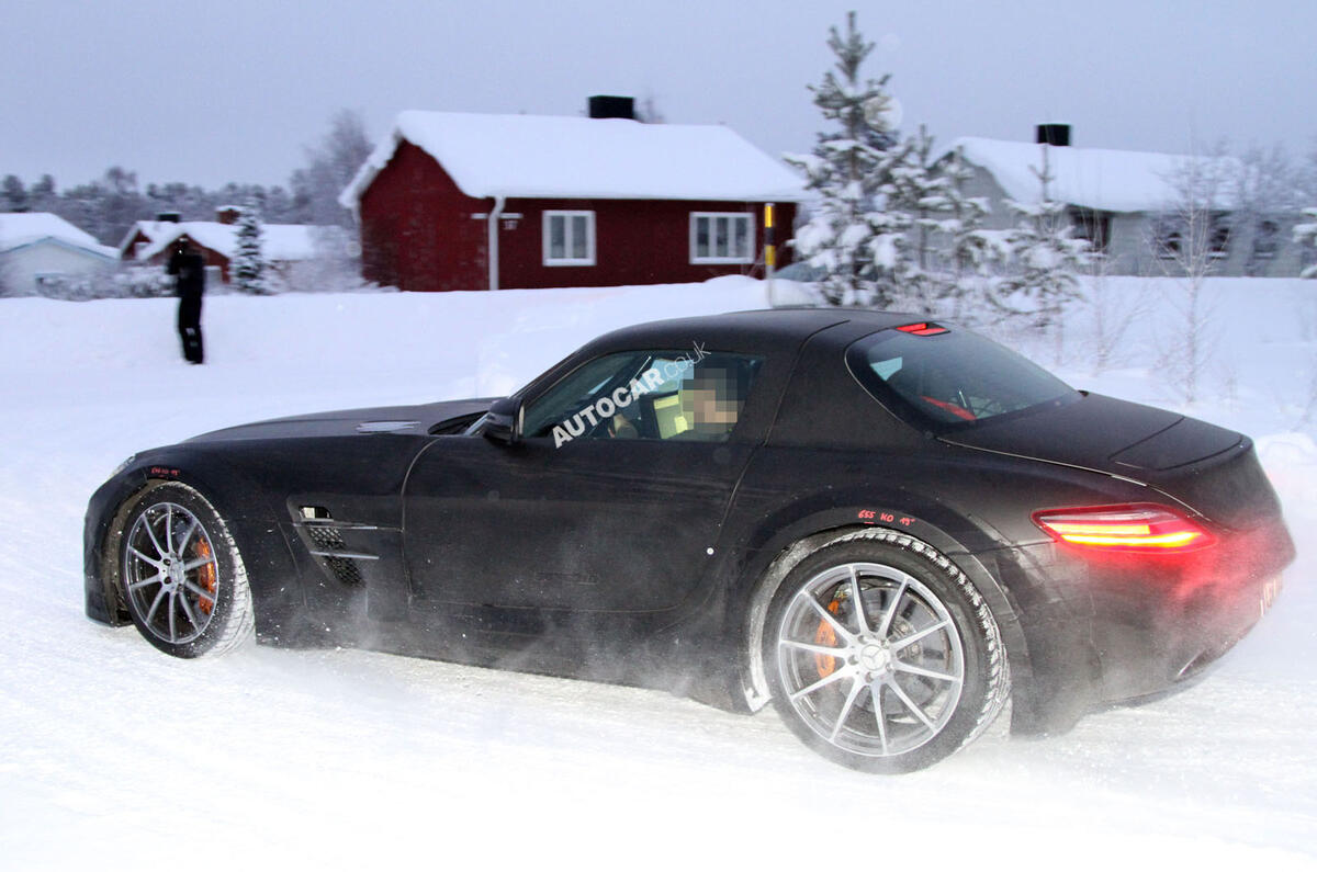 Merc SLS Black Series - new pics | Autocar