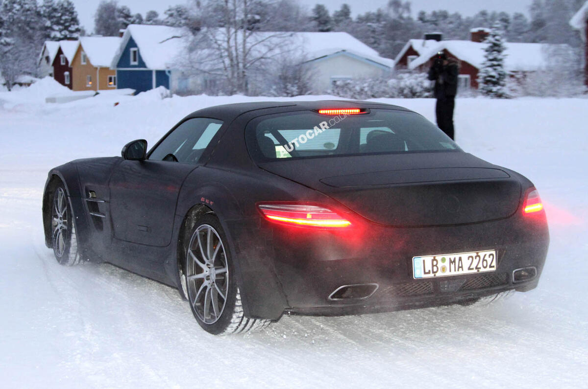 Merc SLS Black Series - new pics | Autocar