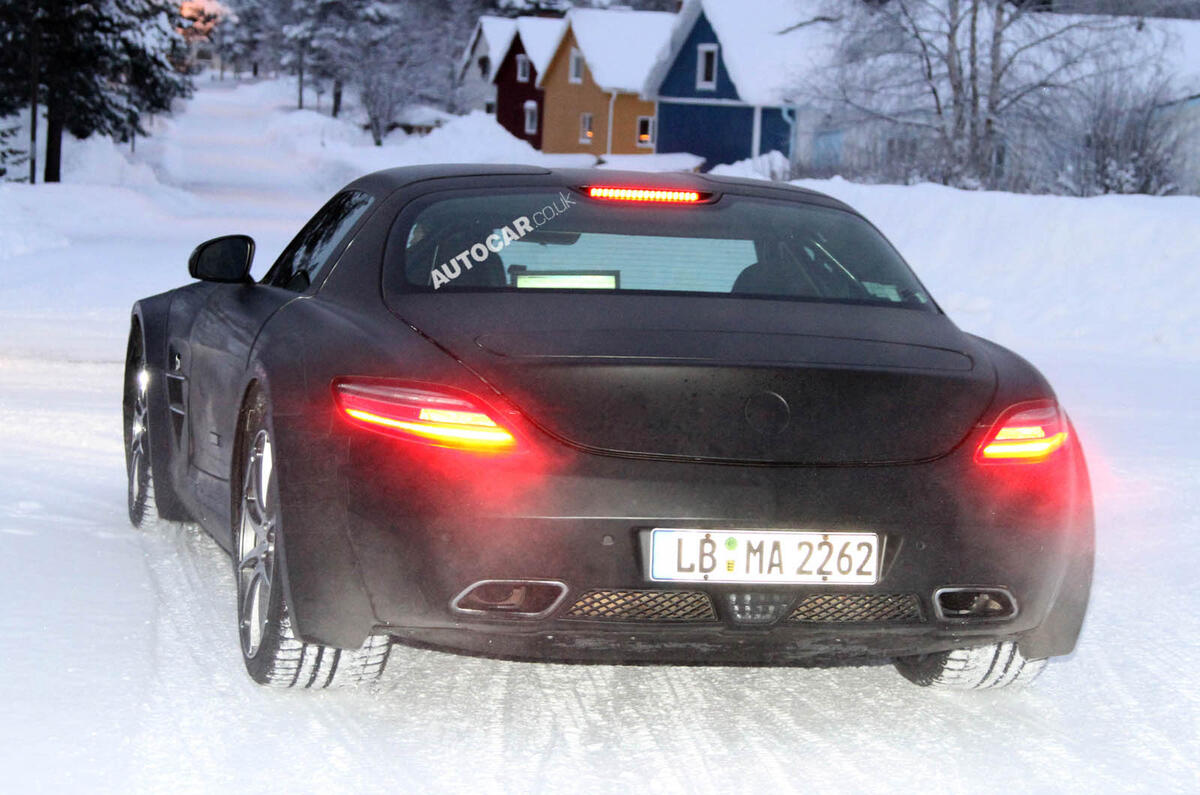 Merc SLS Black Series - new pics | Autocar