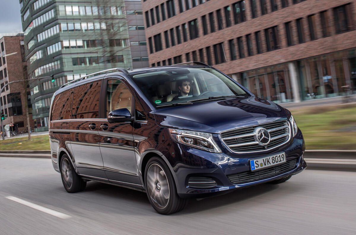 Mercedes V-class V250 BlueTec first drive review