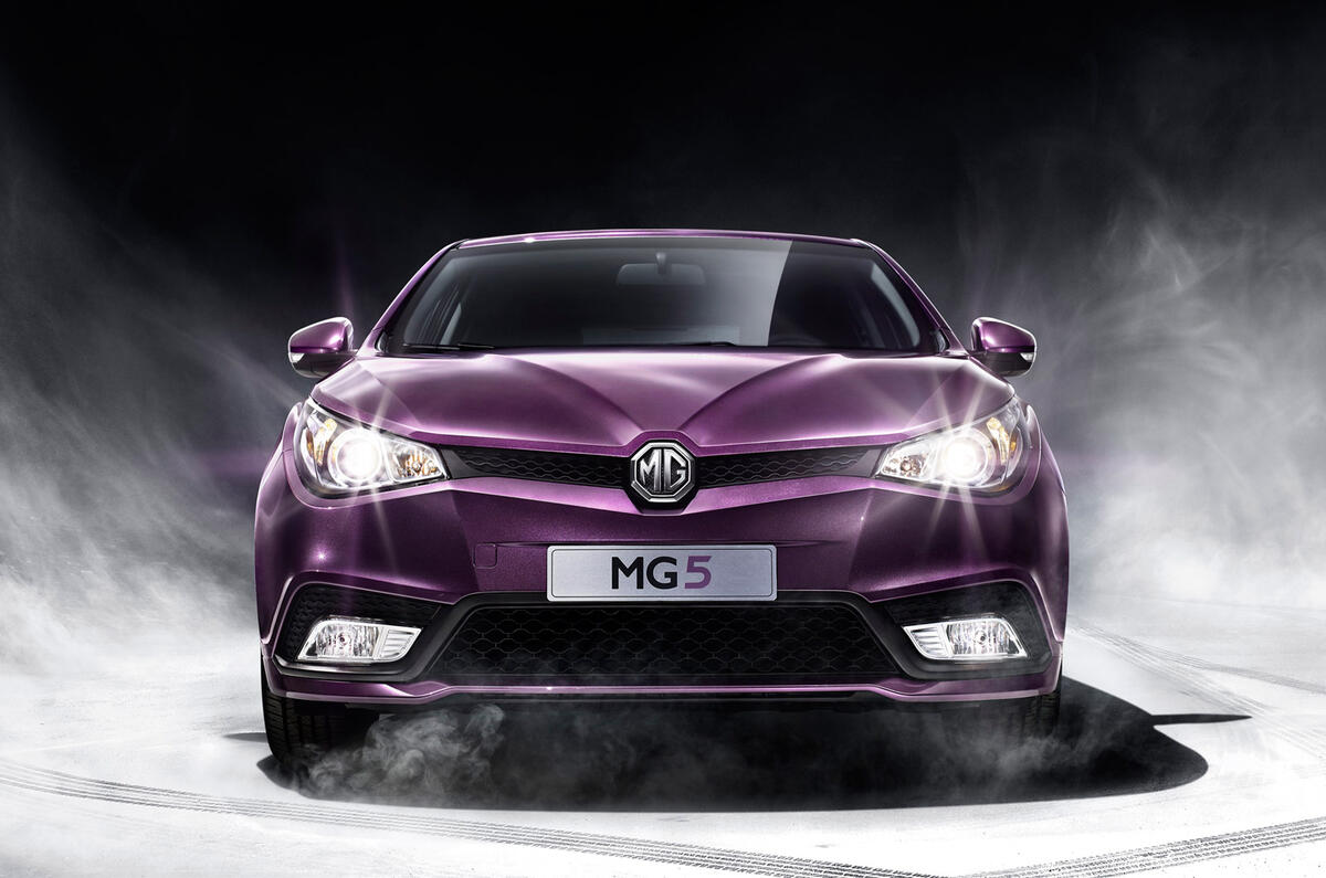 MG5 official pictures revealed | Autocar