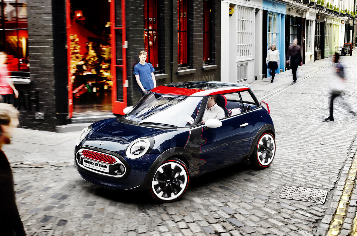 New Mini Rocketman concept revealed | Autocar