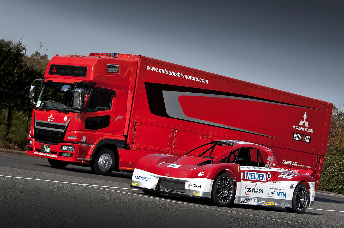 All-electric Mitsubishi MiEV Evolution II set to tackle Pikes Peak hill ...